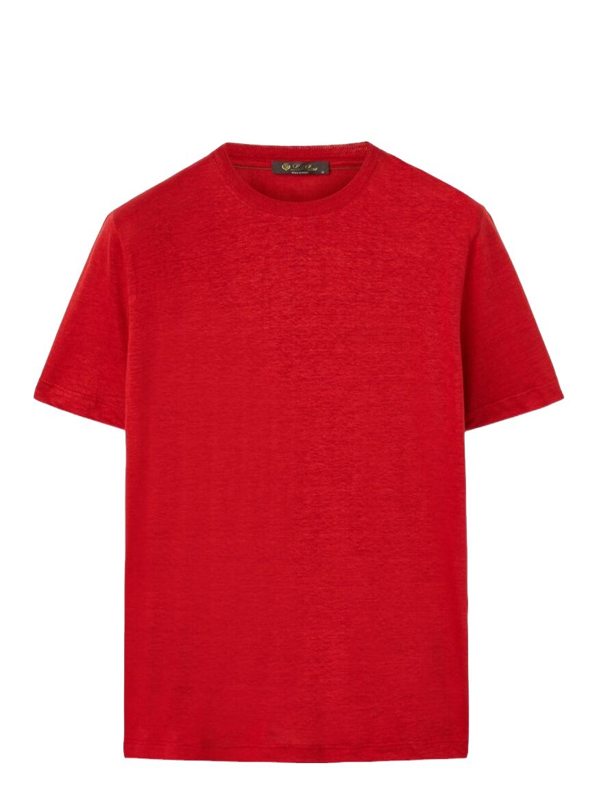 LORO PIANA open-necked black shirt